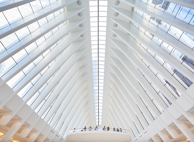 the ribbed wings of steel and glass have been photographed in detail ...