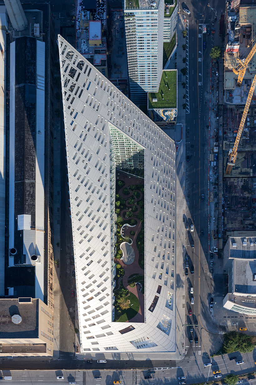 BIG's completed VIA 57 west photographed by iwan baan