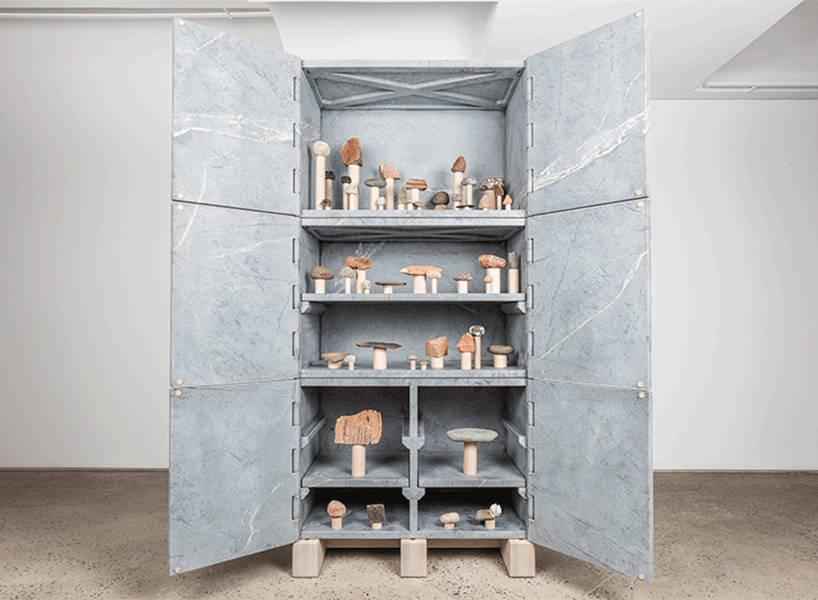 the cabinets reflect the gallery's overarching theme as a contemporary ...