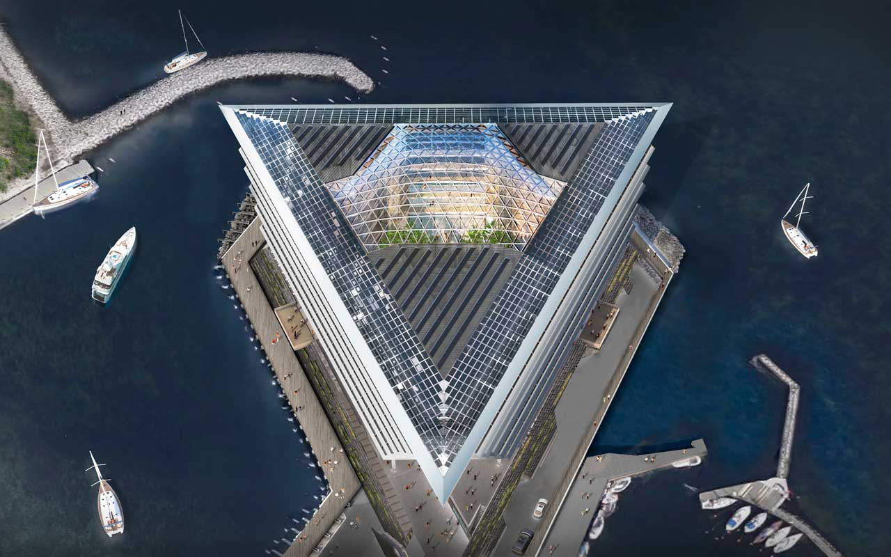 foster + partners breaks ground on ferring pharmaceuticals HQ