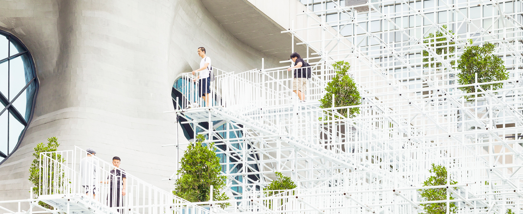sou fujimoto envision pavilion for the shanghai project