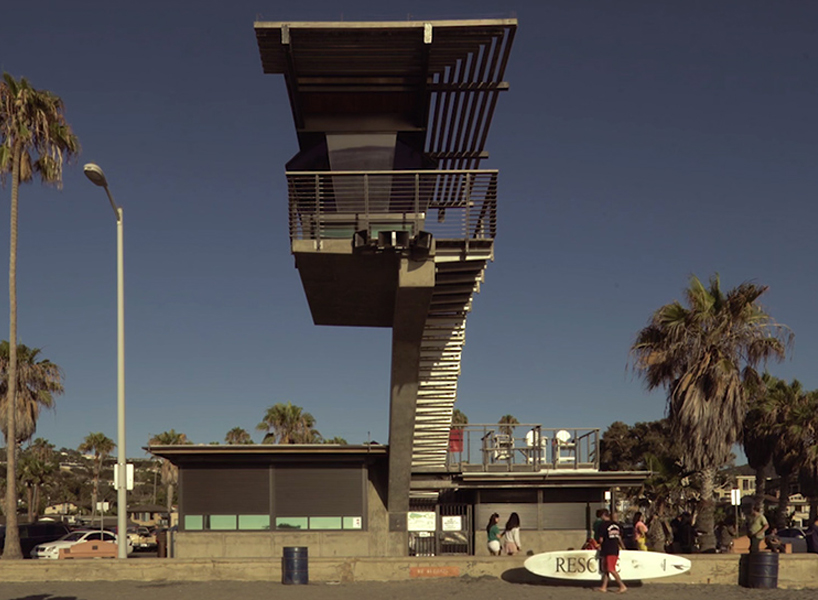 the dramatically cantilevered structure was commissioned as the ...