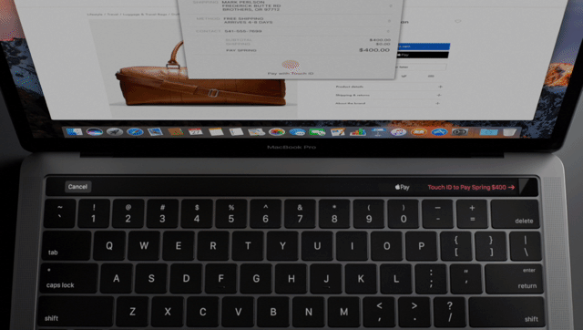 apple unveils redesigned macbook pro with touch bar display