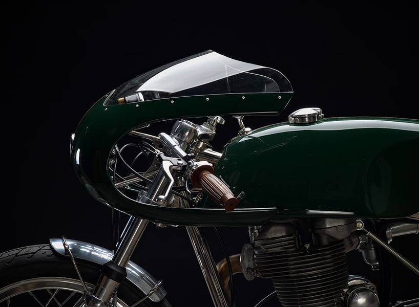 revival cycles’ rickman velocette is a pristine café racer