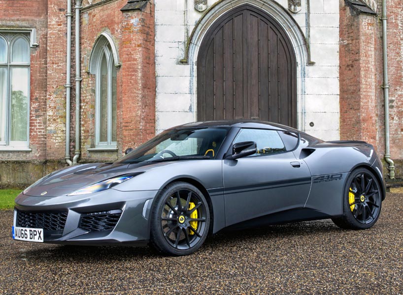 lotus evora sport 410 supercar is quintessentially quick