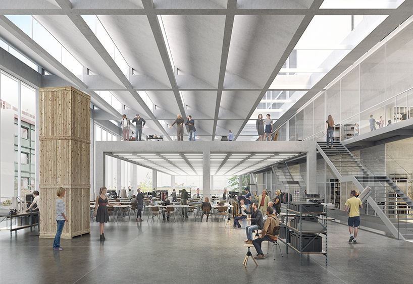 serie architects' proposal for royal college of art campus