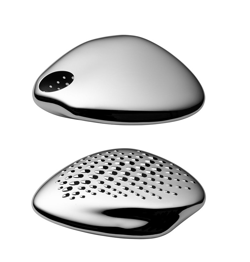 zaha hadid designed cheese grater for alessi presented at maison et objet