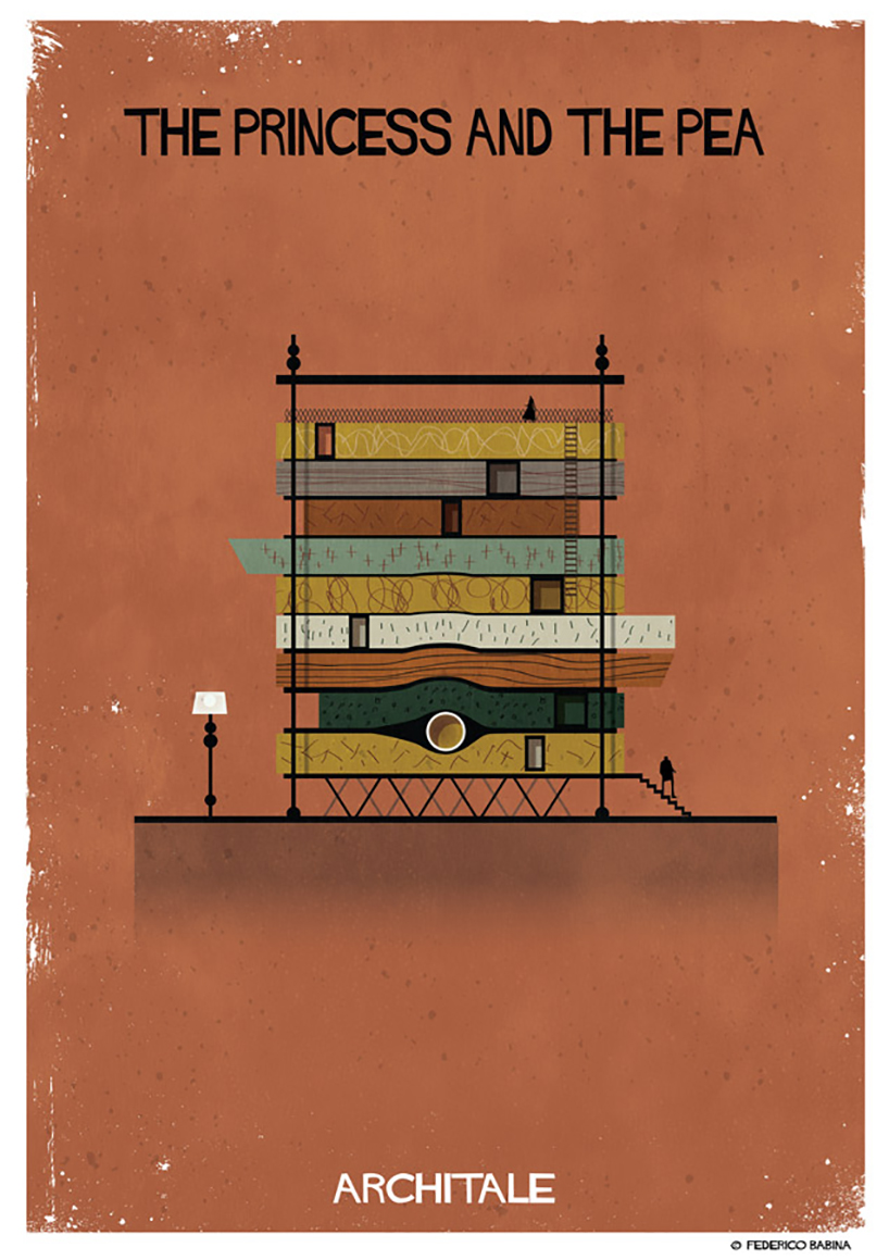 federico babina tells fairy tales through architecture