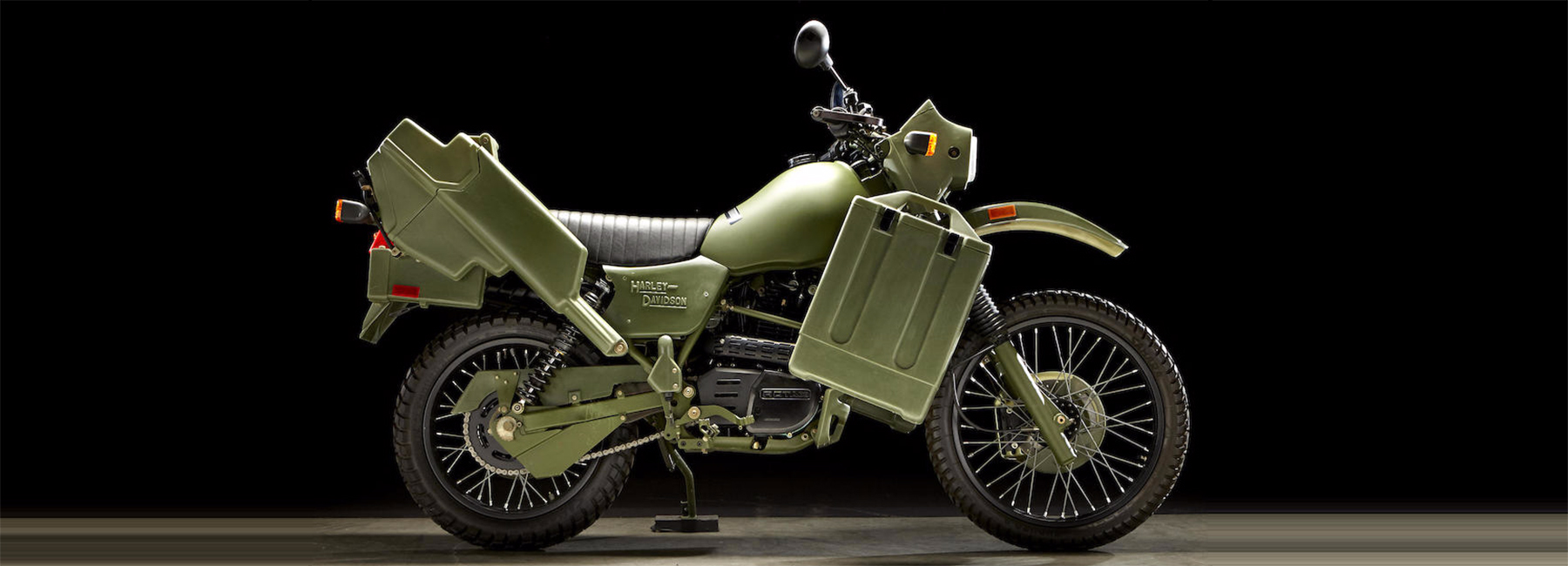 harley davidson MT500 miltary motorcycle: a pristine example in las vegas