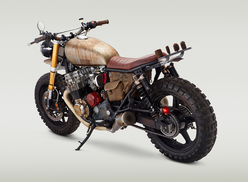 walking dead custom motorcycle by classified moto