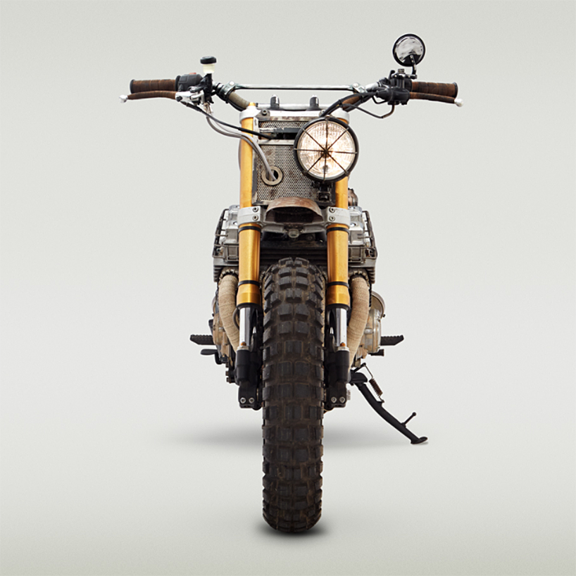 walking dead custom motorcycle by classified moto