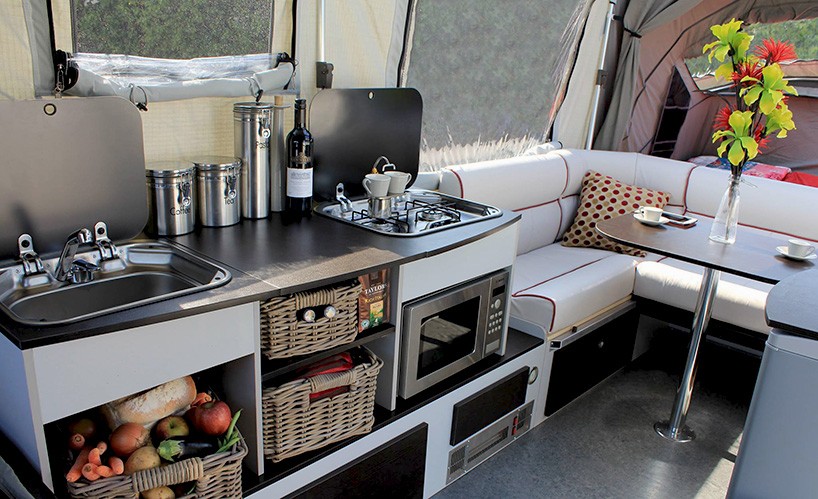 the air OPUS camper goes from trailer to tent in sub 90 seconds