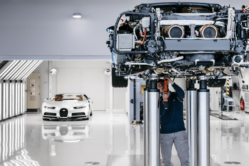 bugatti chiron: a behind the scenes look at supercar production processes