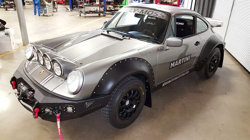 kelly-moss's porsche carrera 964 'safari' is built for extreme off-roading