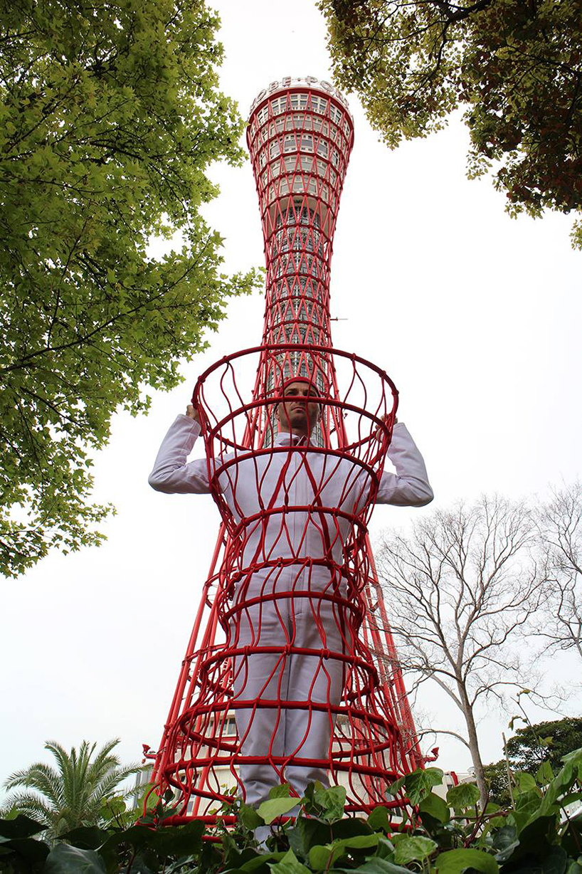 pierre kauffmann's architectural costumes amuse and amaze