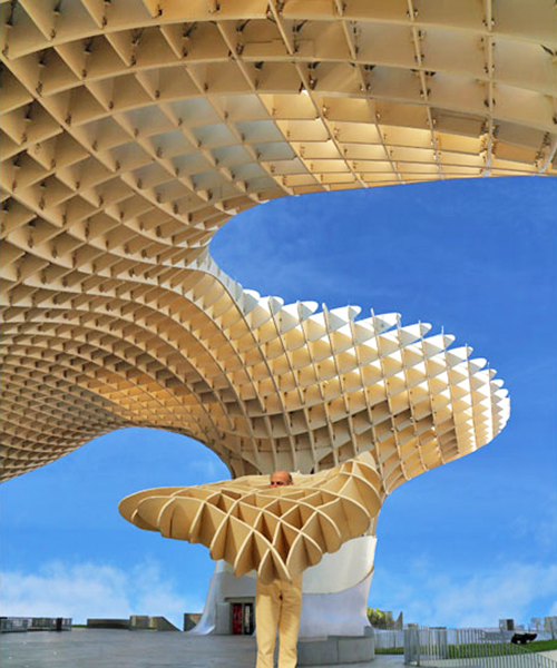 pierre kauffmann's architectural costumes amuse and amaze