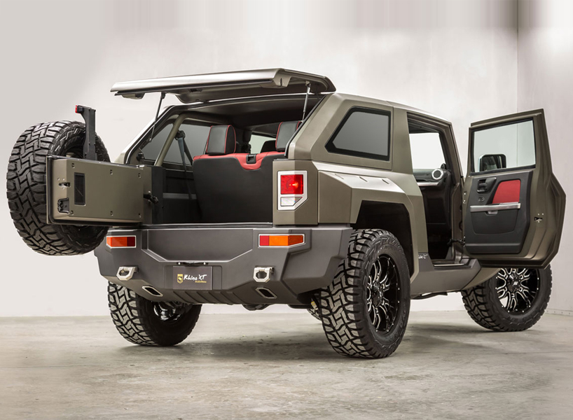 the USSV rhino XT is a luxury SUV built for the streets