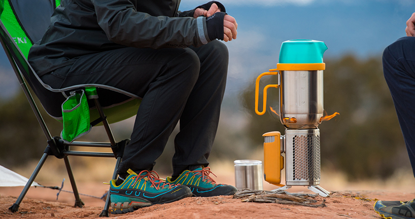 the biolite campstove 2 keeps you cosy + connected