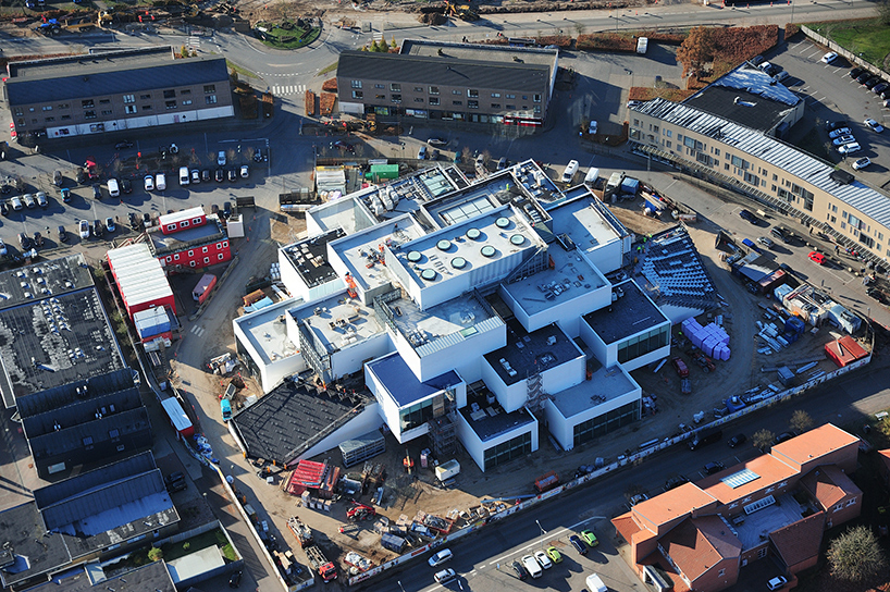 BIG-designed LEGO house takes shape in denmark