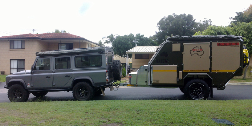 UEV 440 cape york camping trailer by conqueror australia