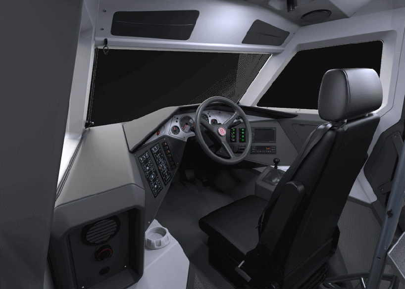 the avtoros shaman 8x8 is an amphibious all-terrain vehicle