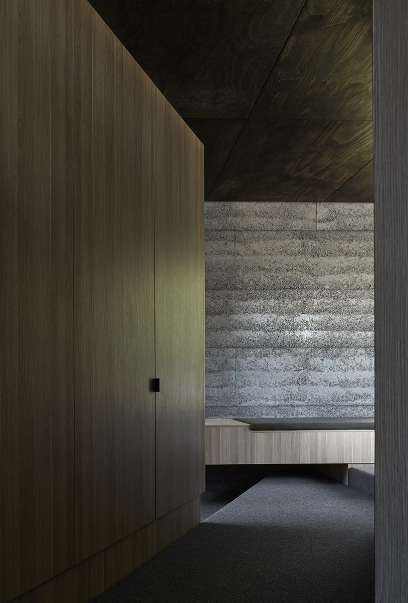 branch studio architects extends family home with a pavilion between trees