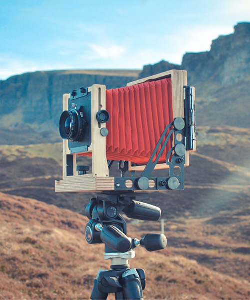the intrepid large format camera is lightweight and collapsable for off ...