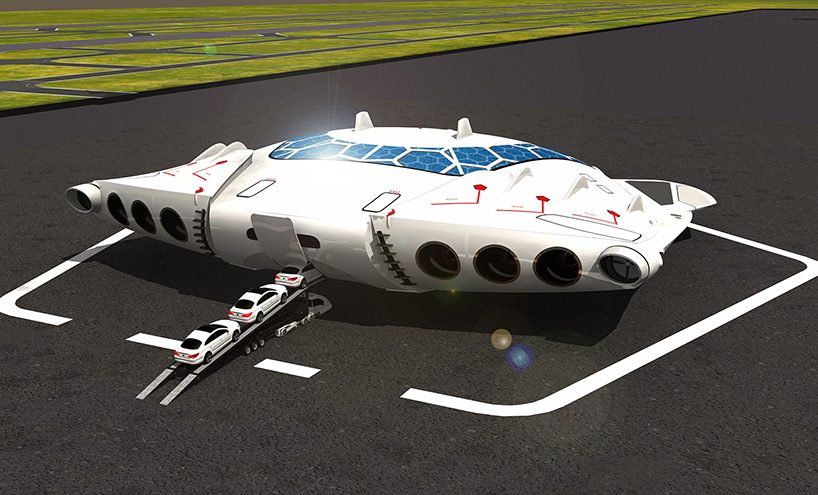 oscar viñals solar skin quantum plane concept imagines the future of flying