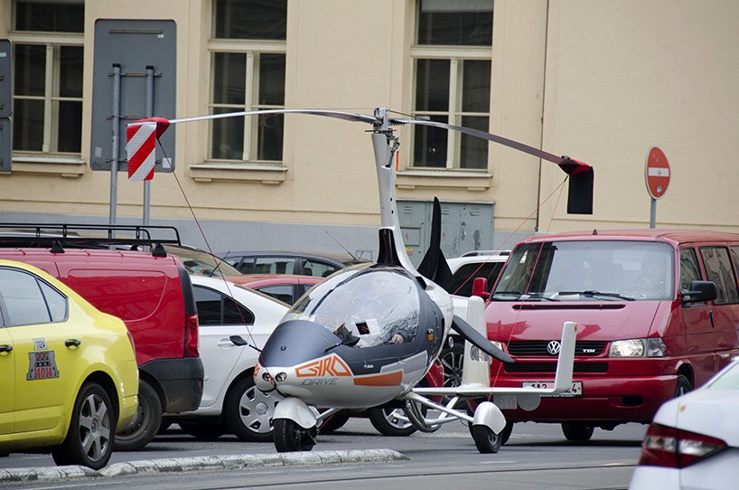 nirvana autogyro's gyrodrive becomes world’s first street legal flying car