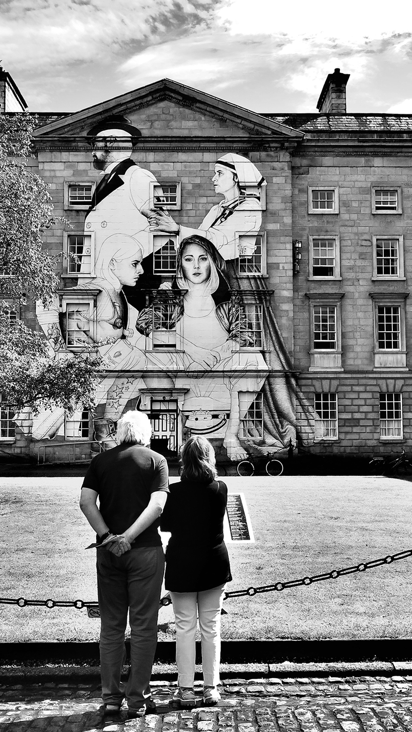 joe caslin interview: the irish teacher using street art for social change