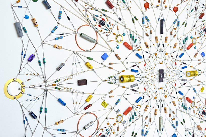 leonardo ulian composes intricate technological mandalas from ...