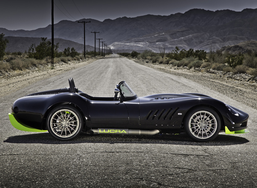 the lucra LC470 is a handbuilt, V8-engined convertible supercar