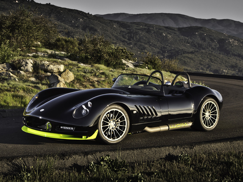 the lucra LC470 is a handbuilt, V8-engined convertible supercar