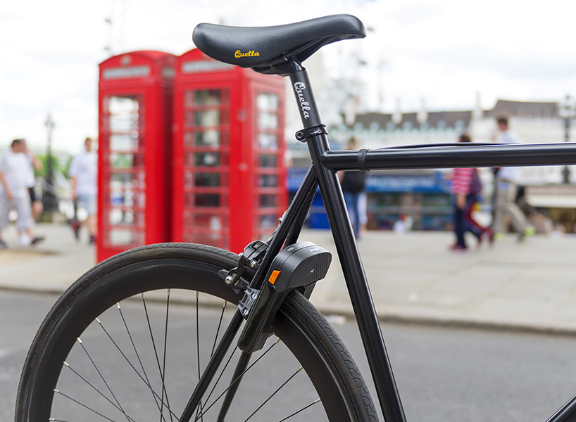 this smart and tough bike security system is completely operated from ...
