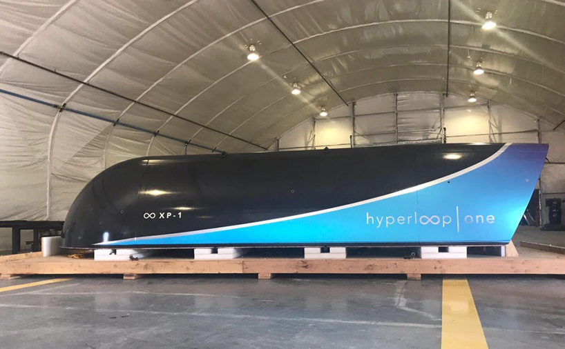 hyperloop one levitates vehicle above test-track in first full-scale test