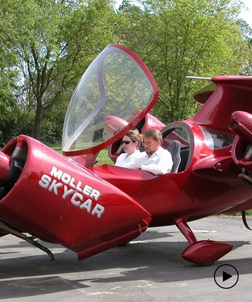 moller M400 skycar VTOL made flying car history (and is on ebay)