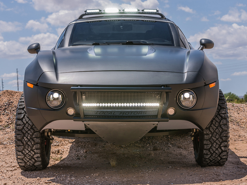 local motors' rally fighter is a bespoke crowdsourced SUV