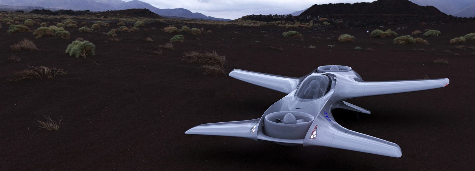 delorean aerospace's DR-7 is a flying car built like an F1 race car