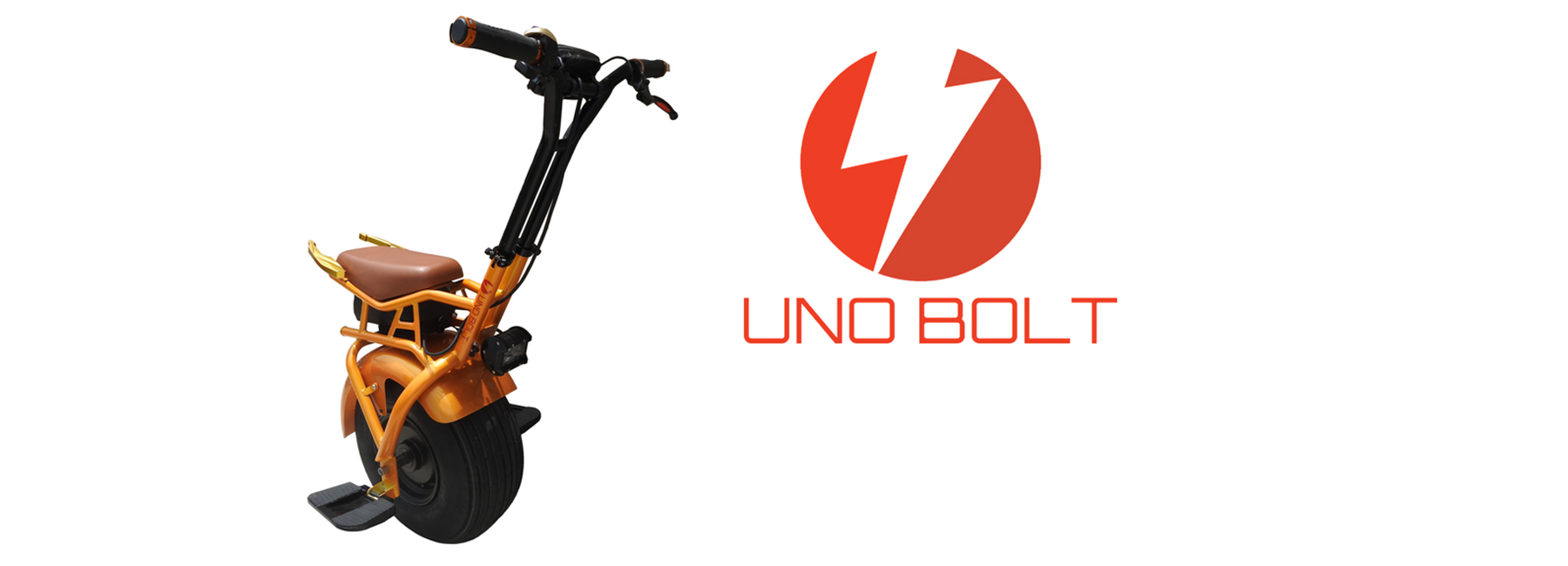 uno bolt is the world's first e-unicycle with gyro force technology