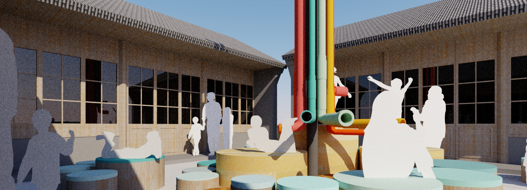 AaaM architects install 'periscope playground' during beijing design week