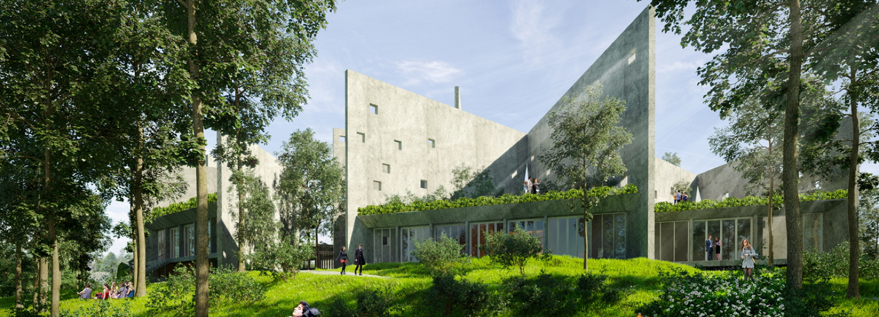 VTN architects' viettel offices in hanoi designed as an open book