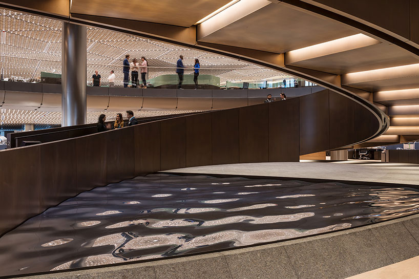 foster + partners integrates artworks into bloomberg's europe HQ in london