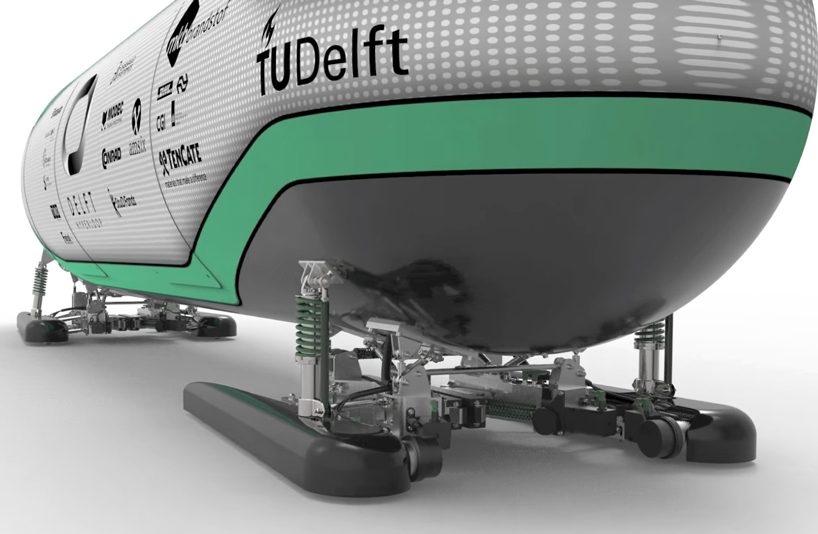 delft hyperloop develops prototype for sustainable high-speed travel ...