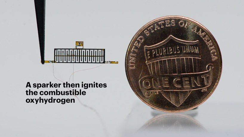 harvard's robobee has two wing-flapping speeds in air and out of water