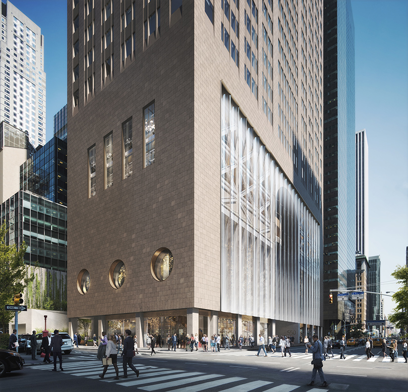snøhetta re-imagines 550 madison avenue with glass curtainwall