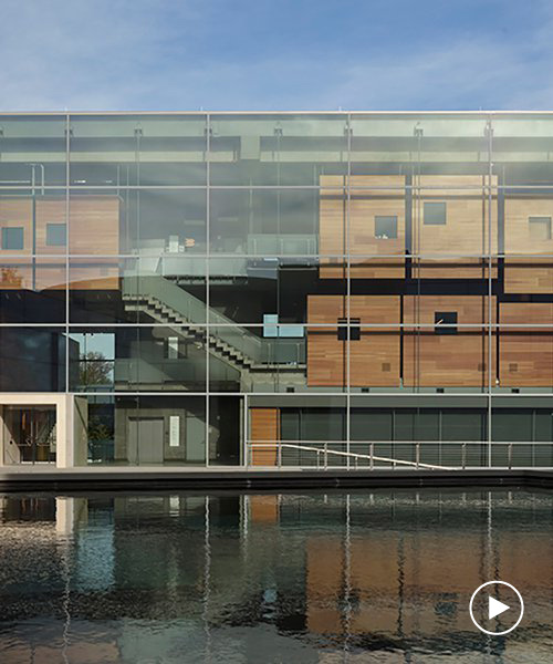 steven holl opens lewis arts complex at princeton university