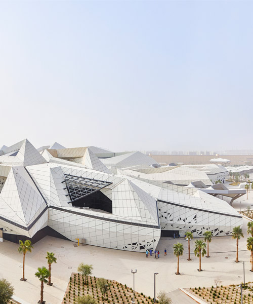 zaha hadid's KAPSARC opens to the public in riyadh, saudi arabia