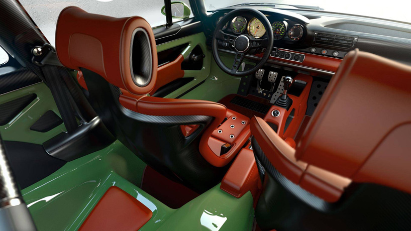 porsche 964 DLS custom coupé by singer vehicle design