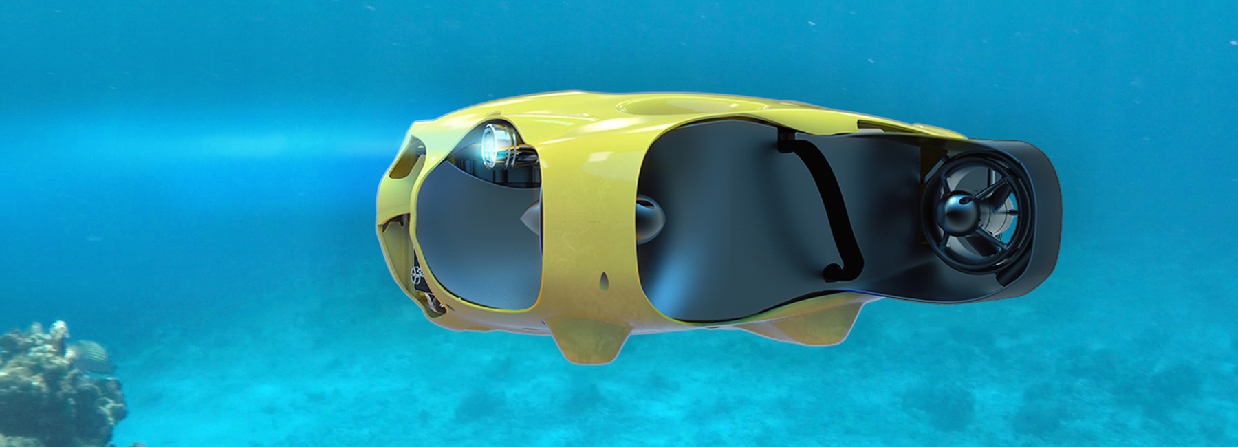 a submarine drone that freely captures your underwater journey in high ...