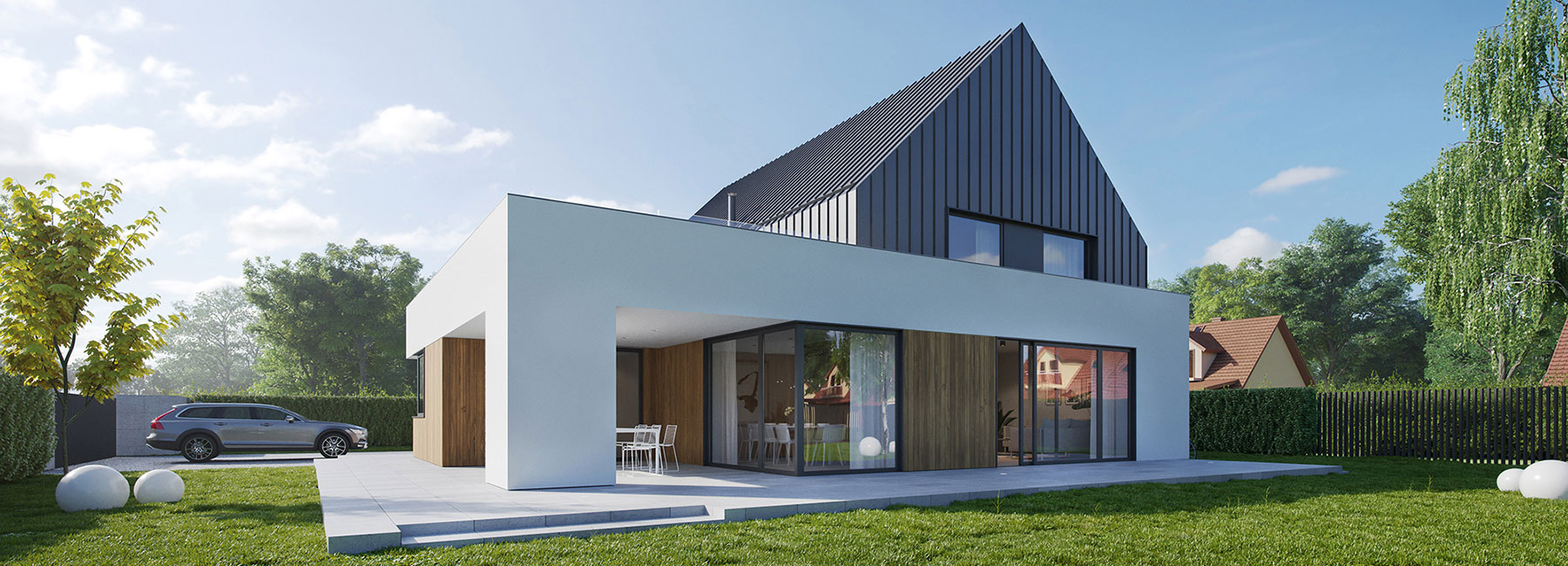 MEEKO's house in zlotniki is an expression between the modernity and ...